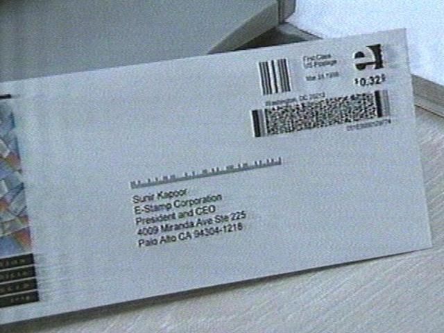 Postal Service Testing E-Stamps