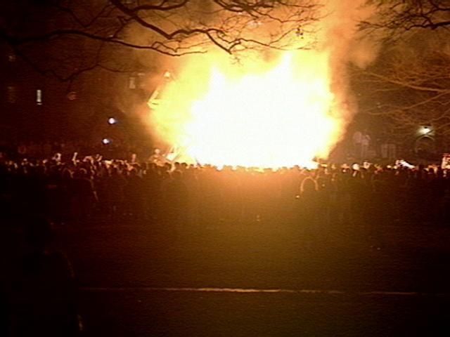 Bonfire Burns Within Bounds After Duke Win