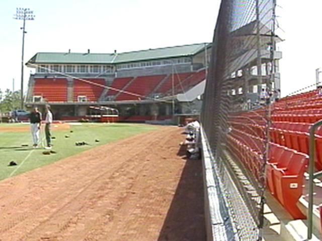 Mudcats 'Play Ball' At New Stadium