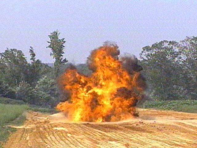 Authorities Explode Various Objects to Defuse Future Problems