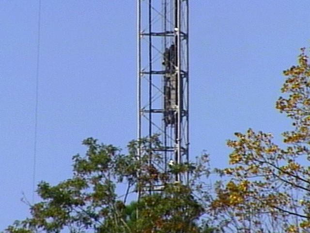 Elevator Grazes Apex Man Working on WTVD's Transmitter Tower