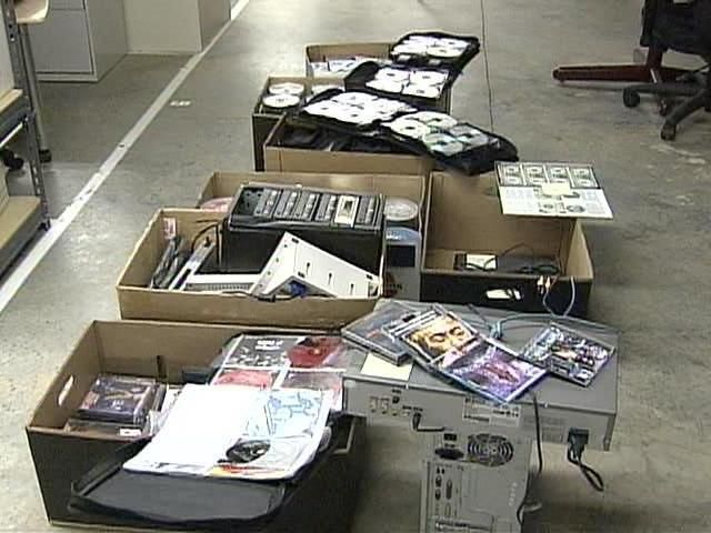 Thousands of Counterfeit CDs, DVDs Seized in Holly Springs Arrest