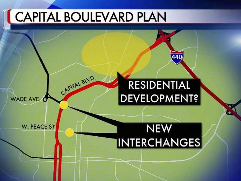Raleigh leaders approve Capital Boulevard improvement study