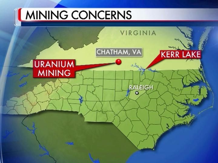 NC opposition builds to proposed Virginia uranium mine