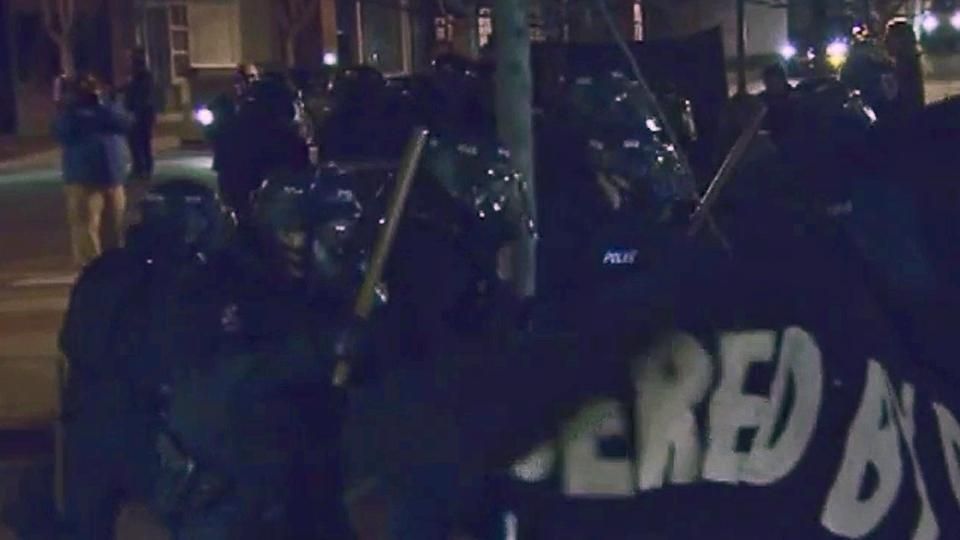 Police: Agitators in crowd disrupted Durham vigil