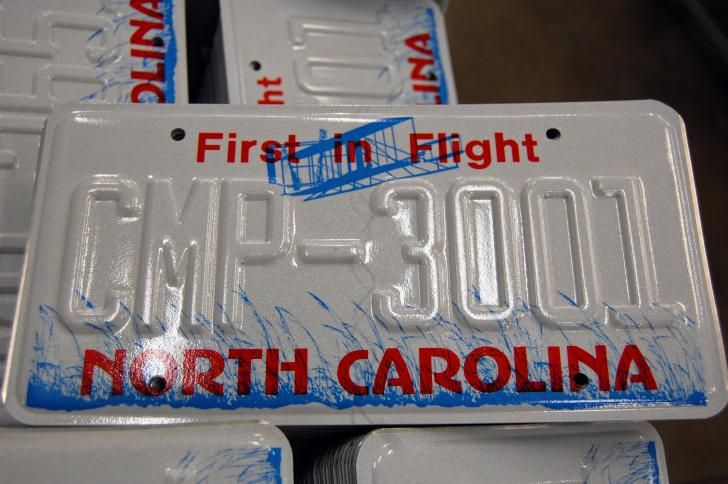 NCDMV to begin issuing single license plate sticker registrations