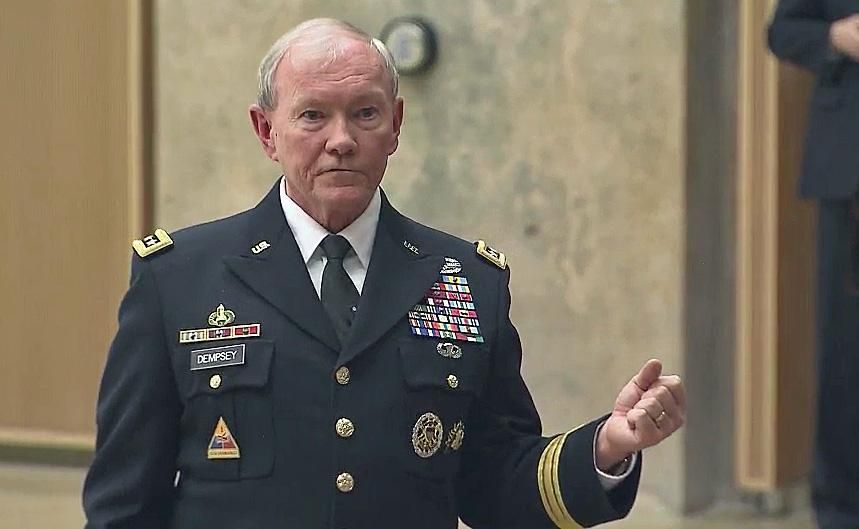 Gen. Dempsey adresses the fight against ISIS to crowd at UNC-CH