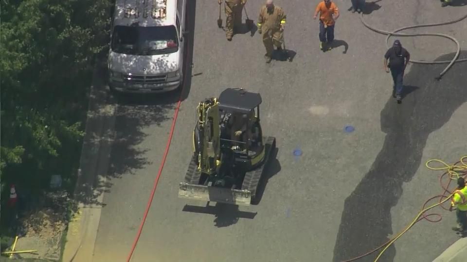 Cut gas lines cause emergency evacuation in Raleigh neighborhood
