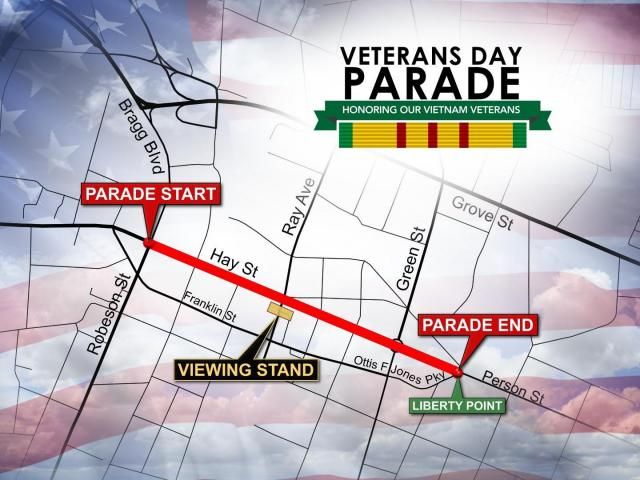 Retired Army sergeant leads WRAL Veterans Day Parade as grand marshal