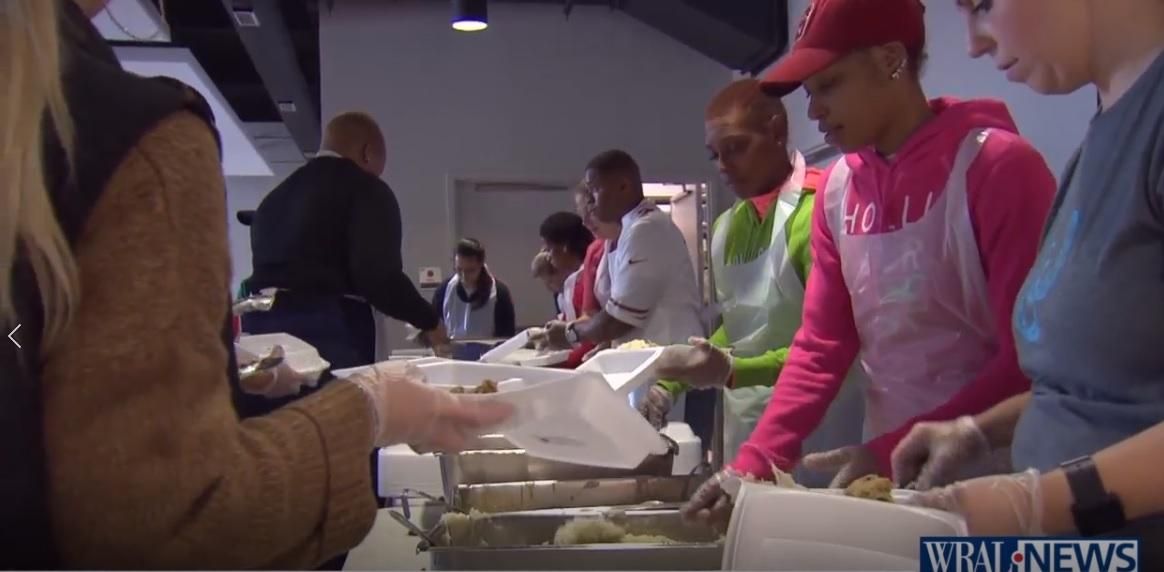 Salvation Army delivers food to the needy this Thanksgiving