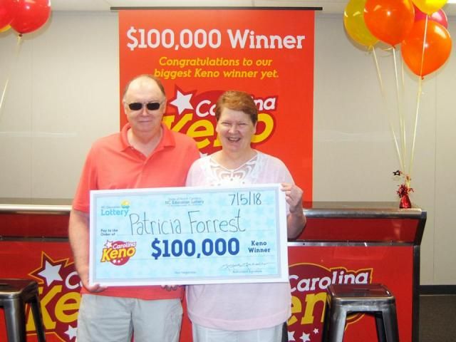 Raleigh couple become first $100,000 Keno winners