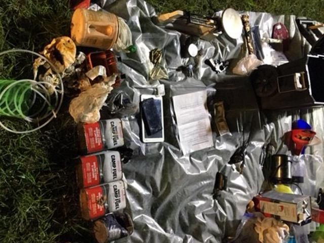 Homemade bombs, meth lab found in Johnston home