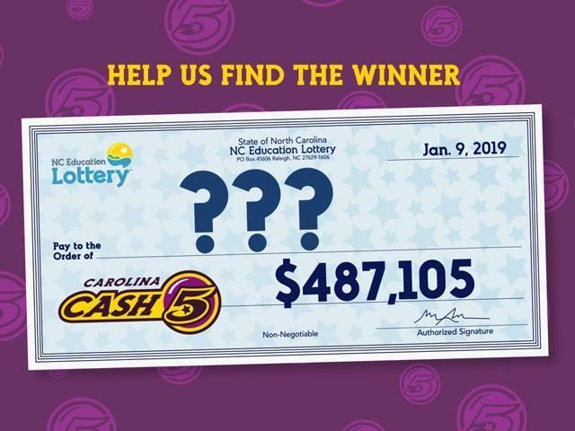 Winning Cash 5 lottery ticket bought in Harnett County about to expire