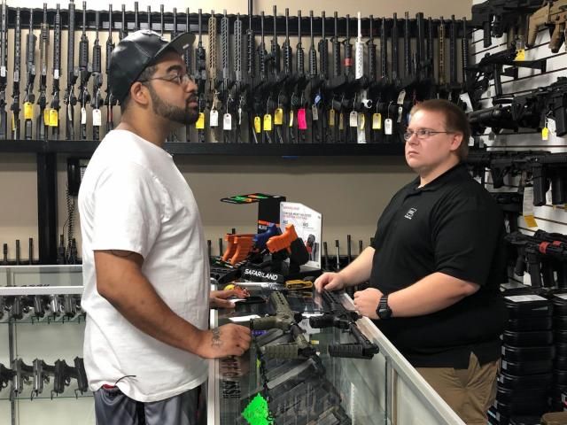 Mass shootings prompt rise in sales at Fuquay gun shop