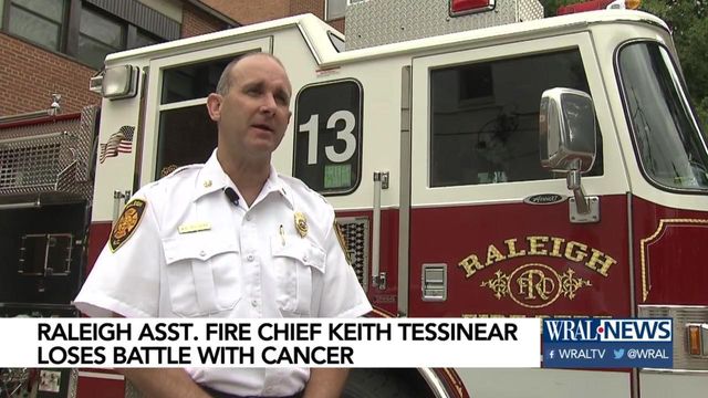 Raleigh assistant fire chief dies after battle with cancer