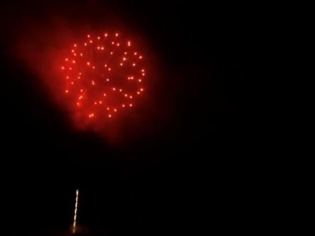 Residents watch online, at home as Wake Forest puts on fireworks display