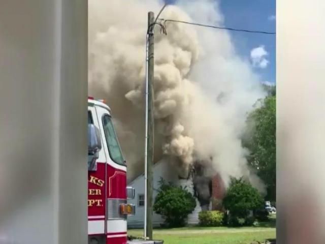 Benson home destroyed in fire, six people displaced