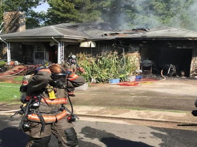 One person sent to hospital after house fire in Durham