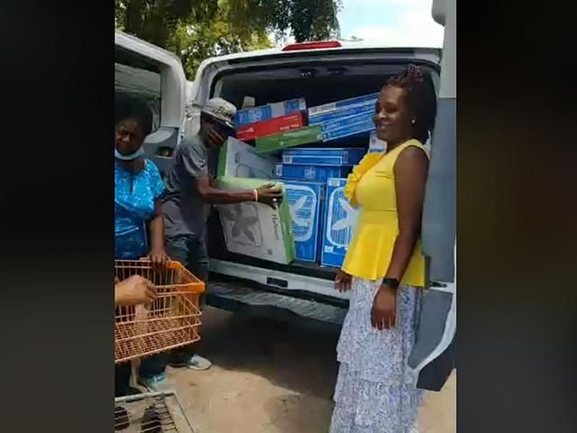 100+ fans donated to Helping Hand Mission