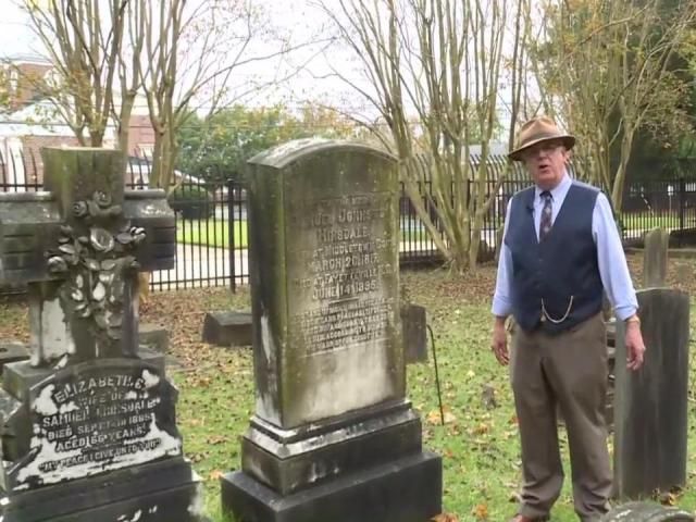 Cemetery headstones bring history to life in Fayetteville