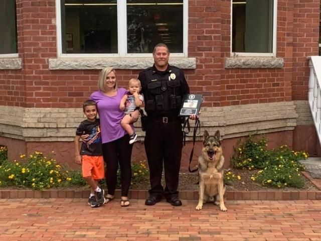 Zebulon police K-9 'Pas' retires after 4 years of service