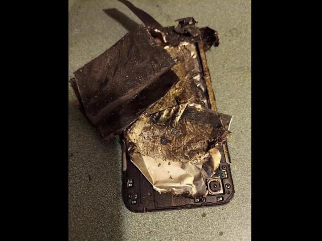 Spontaneous combustion: Exploding Samsung phone could have destroyed ...