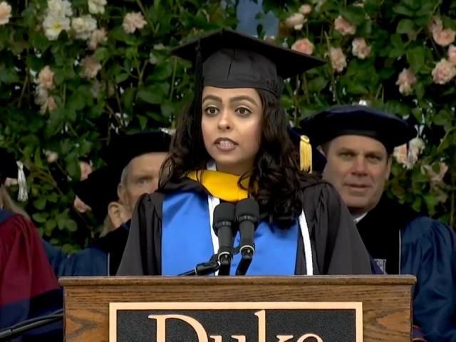 Duke commencement speaker accused of plagiarizing parts of speech