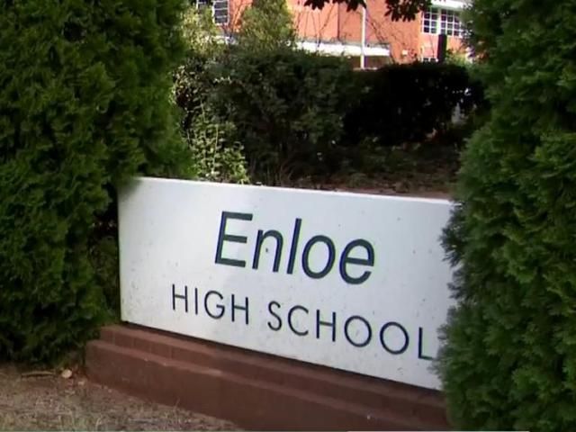 Threatening message prompts extra security for Enloe High School on Friday