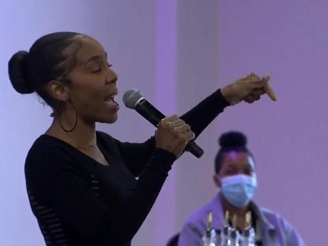 Drea Kelly, ex-wife of R.Kelly, empowers victims of domestic violence ...
