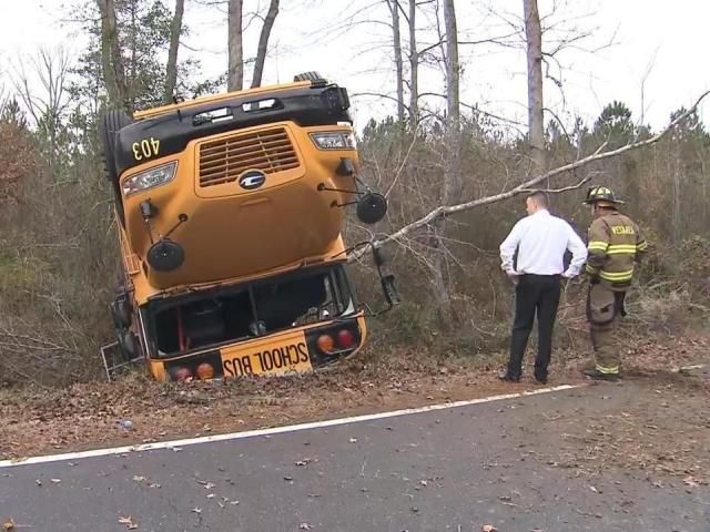 Cumberland County Schools bus flips giving parents a scare, but no one ...