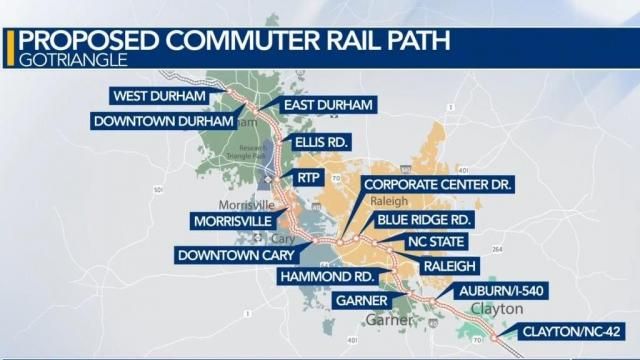 Durham Light Rail Map Appendix K16