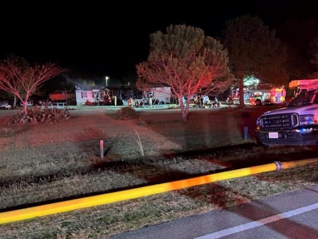 Johnston County fire displaces five people