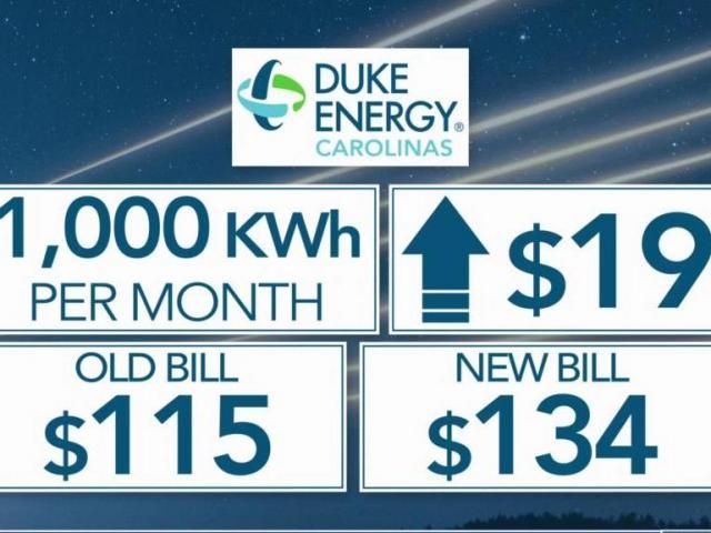 Duke Energy proposed rate hikes could increase utility bills