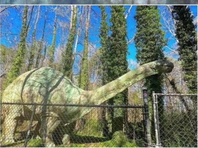 Dinosaur hidden off Durham greenway trail still beloved after generations