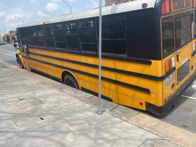 School bus collapses into sinkhole in downtown Durham