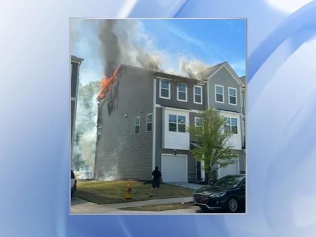 Crews respond to blazing fire near Hedingham subdivision
