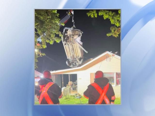 Yadkinville teen charged after speeding, going airborne, crashing into home's roof; alcohol involved