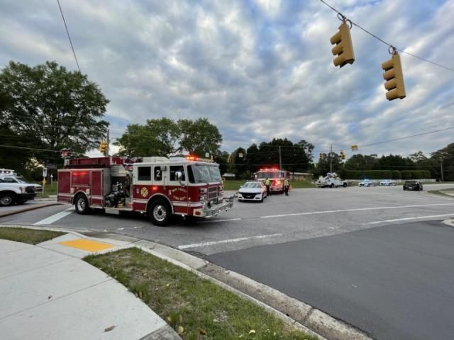 No injuries after gas-related explosion causes house fire in Wake Forest