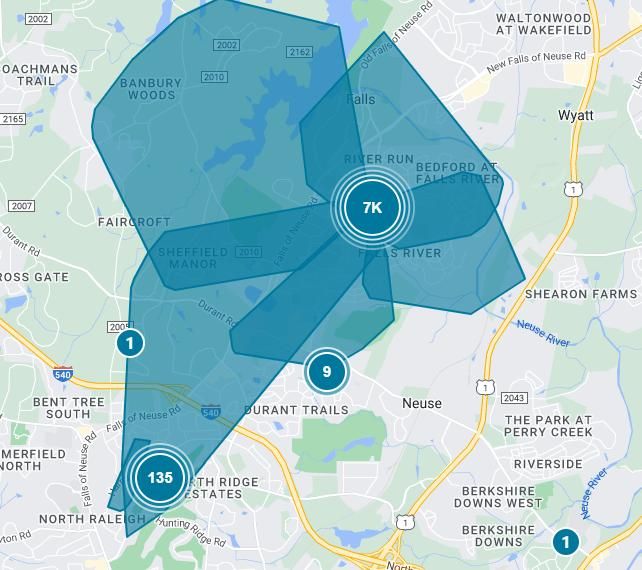 Power outage leaves nearly 8,000 without power overnight in Raleigh