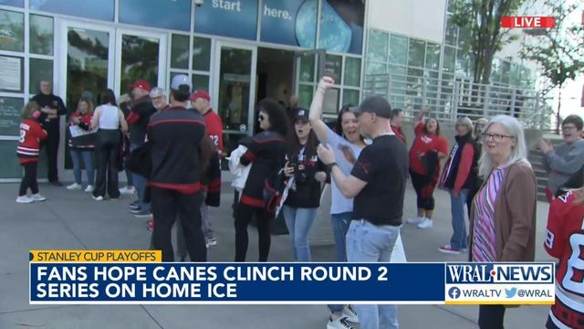 Fans gear up to watch the Canes as they try to close out this series