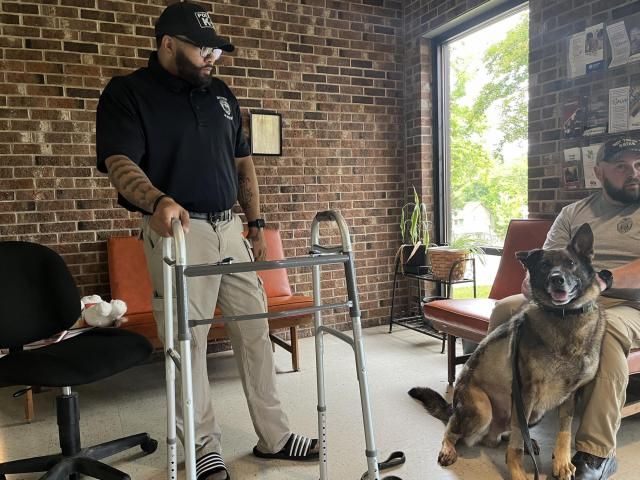 Oxford Police Officer speaks out after being shot during 8-hour standoff