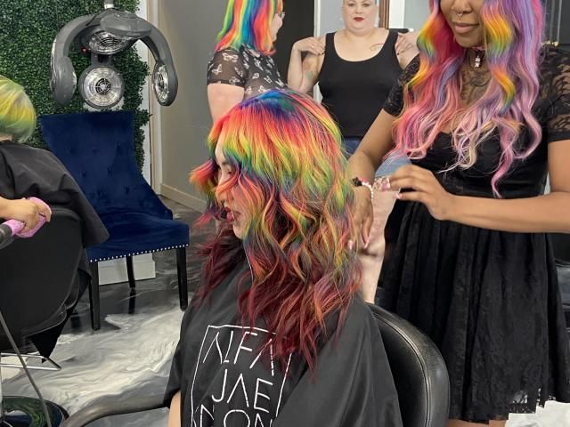 Alfa Jae Salon in Cary helps clients express themselves through vibrant ...