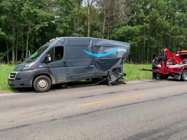Highway Patrol: Person who hit Amazon truck ran from scene, no one in ...