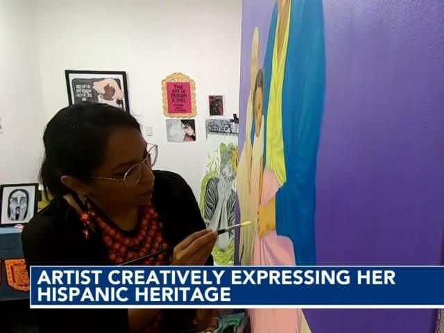 Latina artist Miriam Ximil is the latest artist-in-residence at the ...