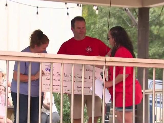 Group donates money to Hailey Brooks' Family
