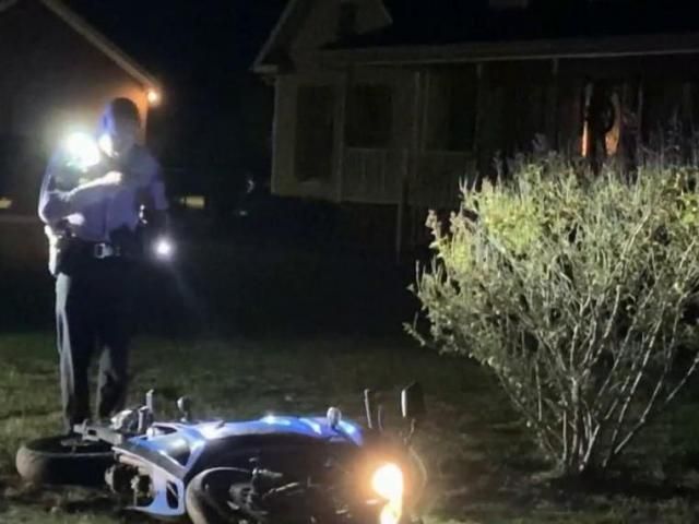 Motorcycle Chase Ends With Crash In Sampson County