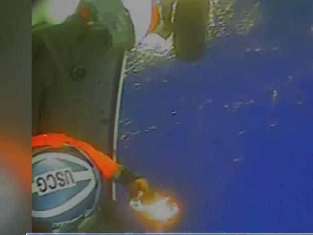 Dramatic rescue: Coast Guard saves Canadians from sinking boat