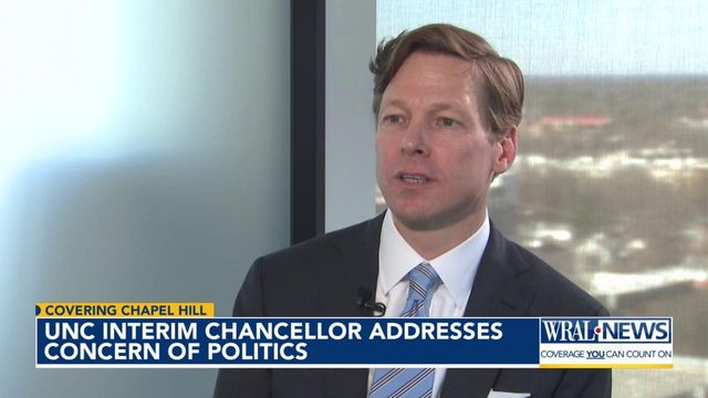 UNC names Duke grad Lee Roberts interim chancellor