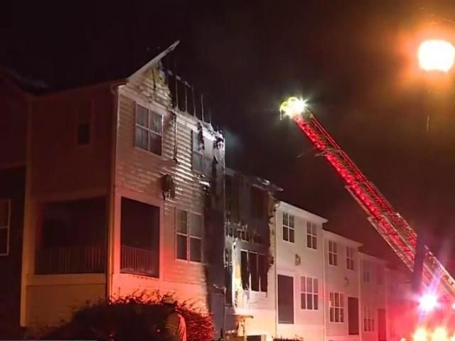 Woman critically burned, 2 injured in townhouse fire in Raleigh