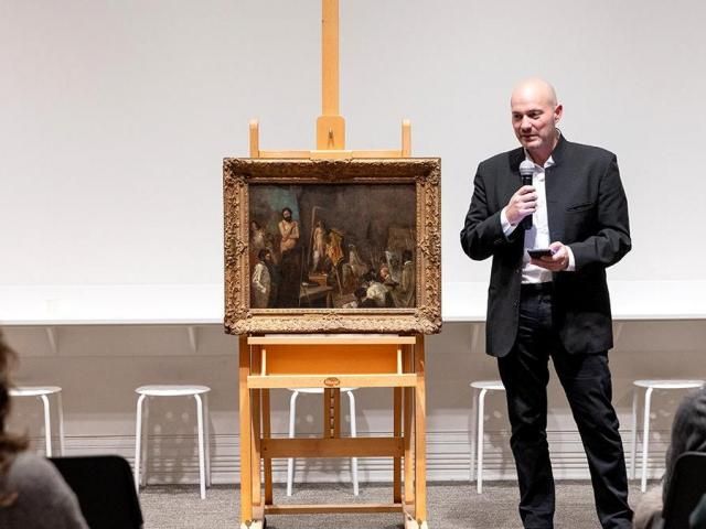 Nazi collaborators took this Jewish painting during WWII; this NC ...